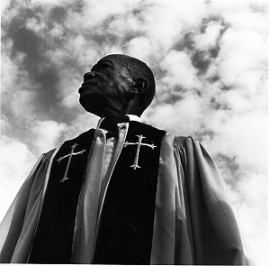 Photos - Reverend Harris, Franklin, LA, 1994 #127