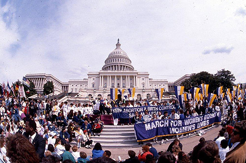 Photos - Pro-Choice Rally, Washington, DC, April, 1989 #1496