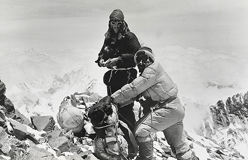 Photos - Royal Geographic Society -- Edmund Hillary and Tenzig Norgay ...